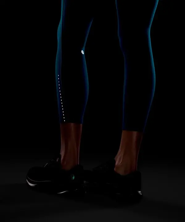 Lululemon Fast And Free 6-pocket High-rise Tight 25" Running Leggings - Remixed Marine