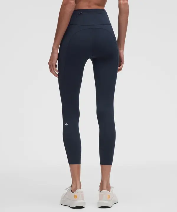 Lululemon Fast And Free 6-pocket High-rise Tight 25 - True Navy