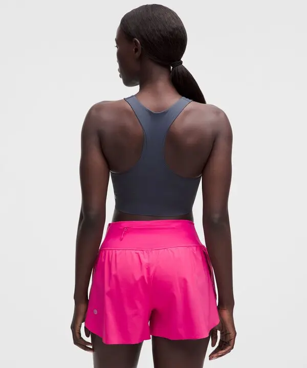 Lululemon Fast And Free Bra Medium Support, B/c Cup - Dusty Diamond