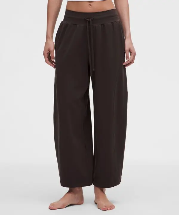 Lululemon Groove Low-rise Relaxed Cinch Pant - Mahogany Muse