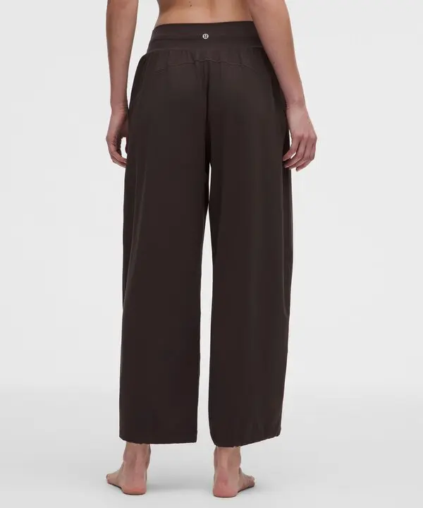 Lululemon Groove Low-rise Relaxed Cinch Pant - Mahogany Muse