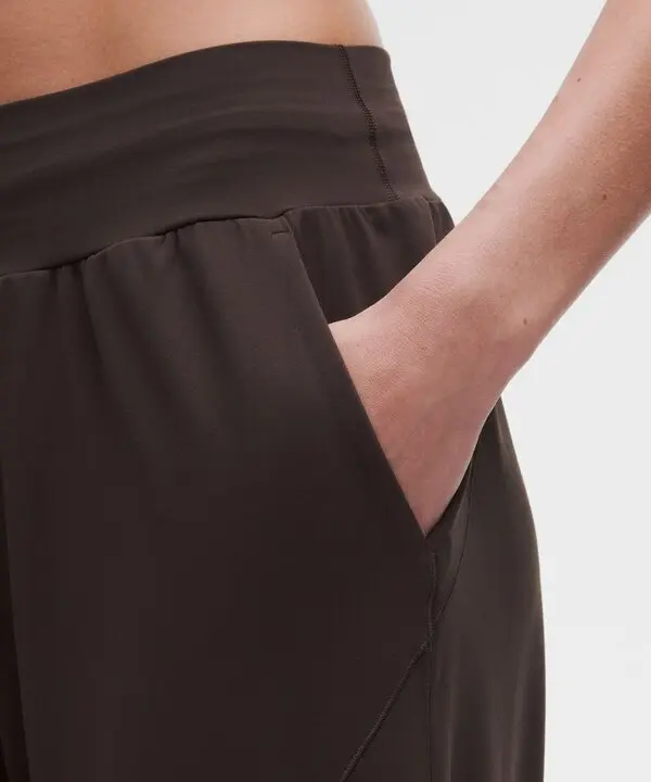 Lululemon Groove Low-rise Relaxed Cinch Pant - Mahogany Muse