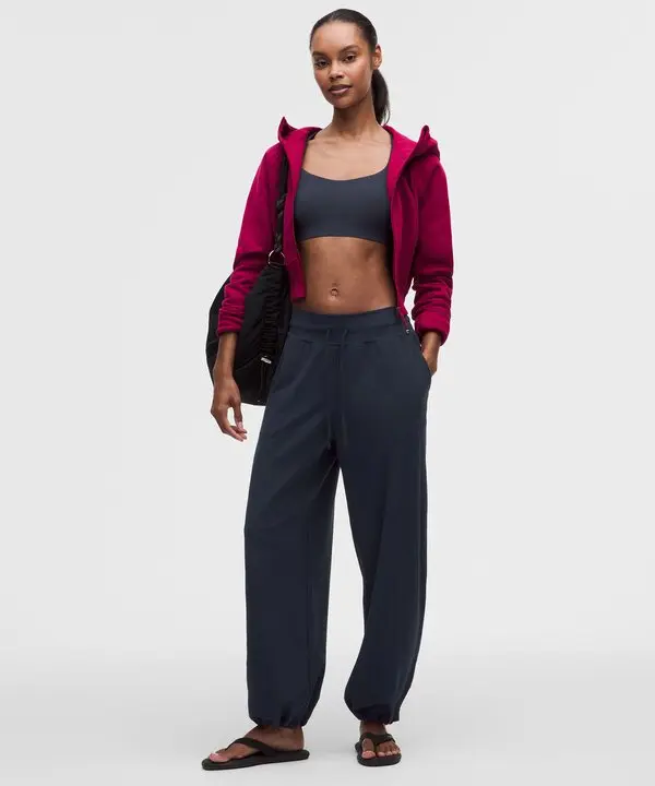 Lululemon Groove Low-rise Relaxed Cinch Pant - True Navy
