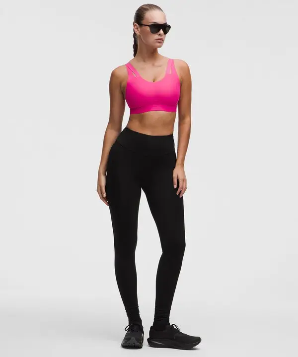 Lululemon Levitation Sports Bra - Flamingo Fun Tone