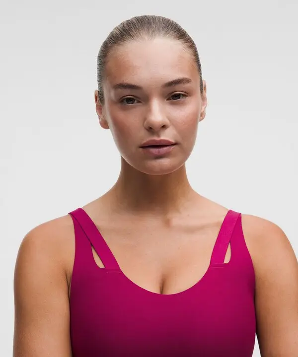 Lululemon Levitation Sports Bra - Raspberry Rave