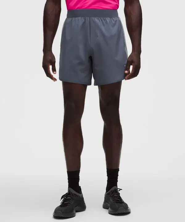 Lululemon Lightweight Mesh-panelled Tennis Shorts - Dusty Diamond/feather Grey