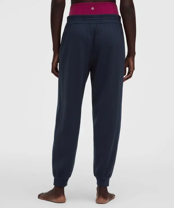 Lululemon Align™ Ribbed-waist Jogger - True Navy/raspberry Rave