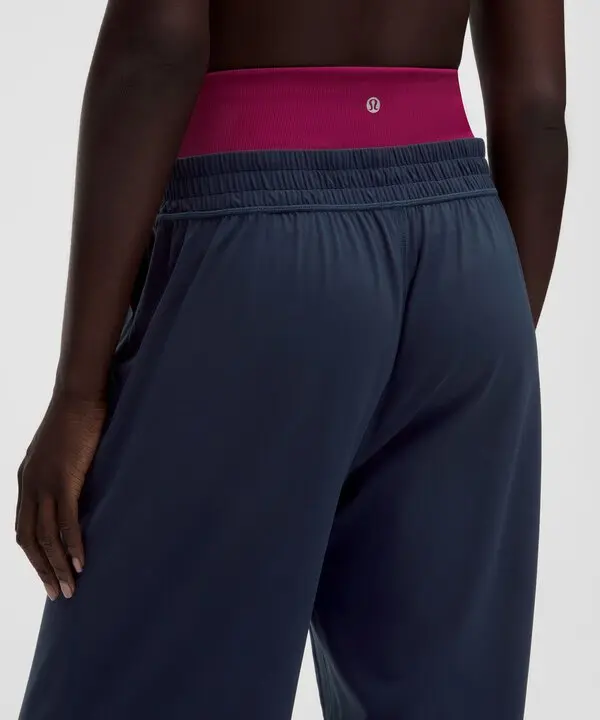 Lululemon Align™ Ribbed-waist Jogger - True Navy/raspberry Rave