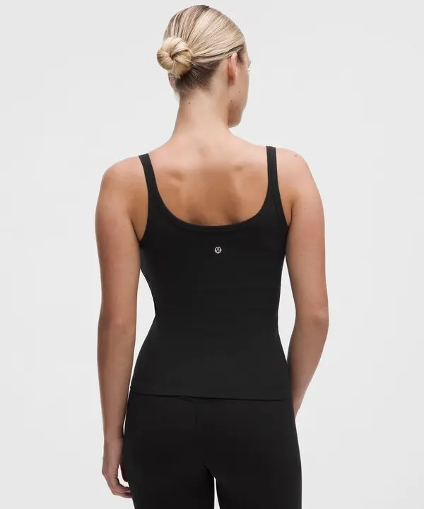 Lululemon Align™ Scoop-neck Waist-length Tank Top - Black