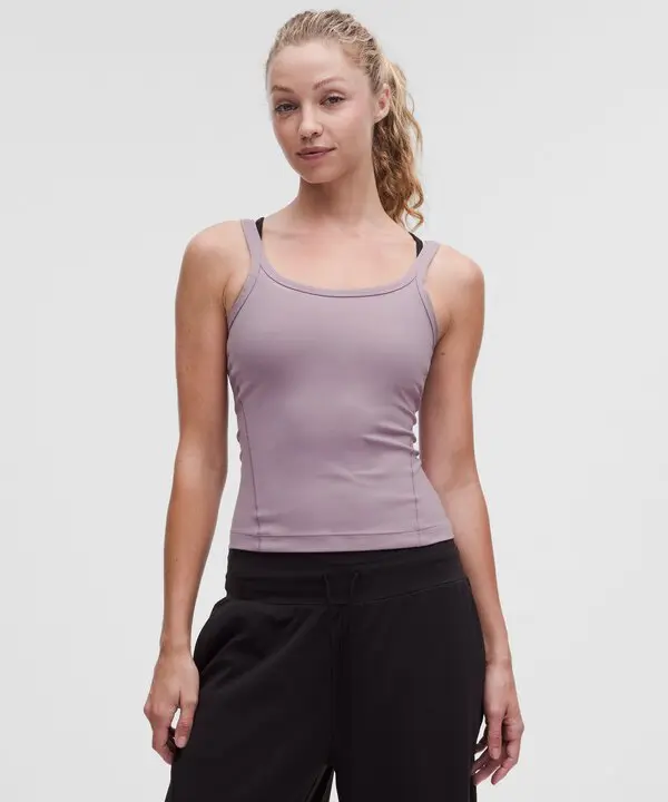 Lululemon Align™ Scoop-neck Waist-length Tank Top - Shallot