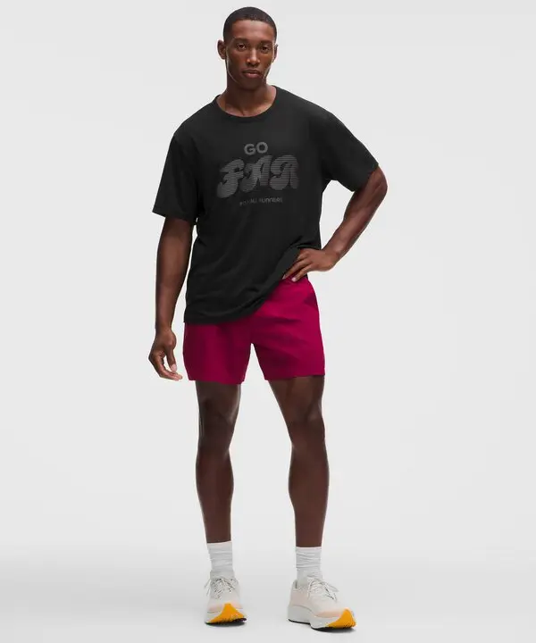 Lululemon Mile Maker Mesh Short-sleeve Shirt - Black