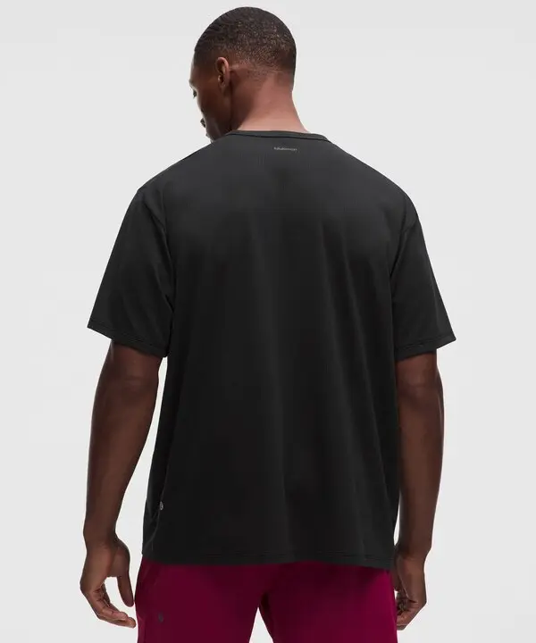 Lululemon Mile Maker Mesh Short-sleeve Shirt - Black