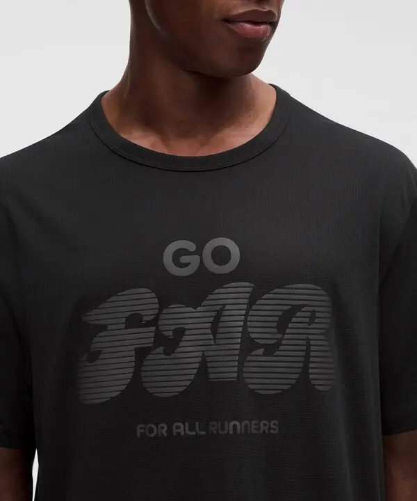 Lululemon Mile Maker Mesh Short-sleeve Shirt - Black