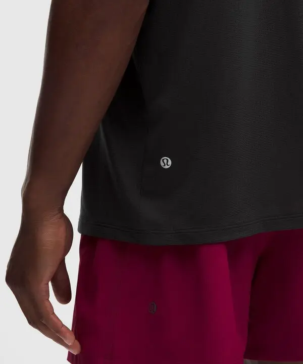 Lululemon Mile Maker Mesh Short-sleeve Shirt - Black