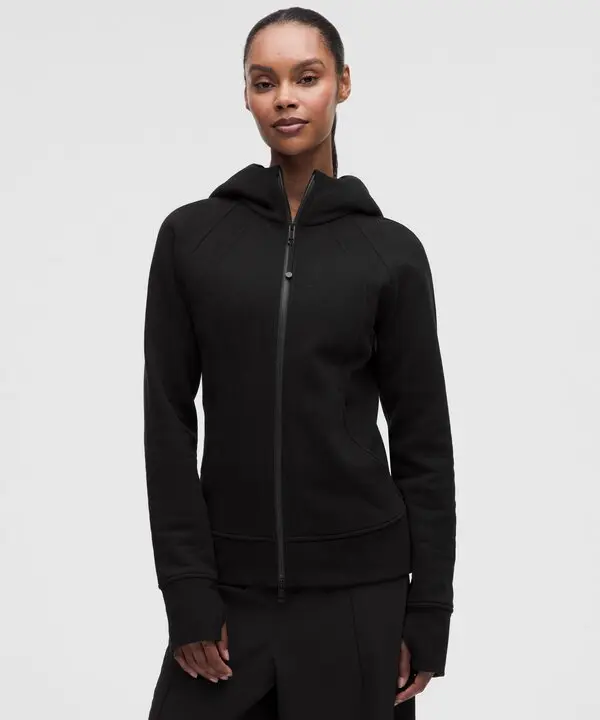 Lululemon Scuba Evolve Classic Full-zip Hoodie - Black