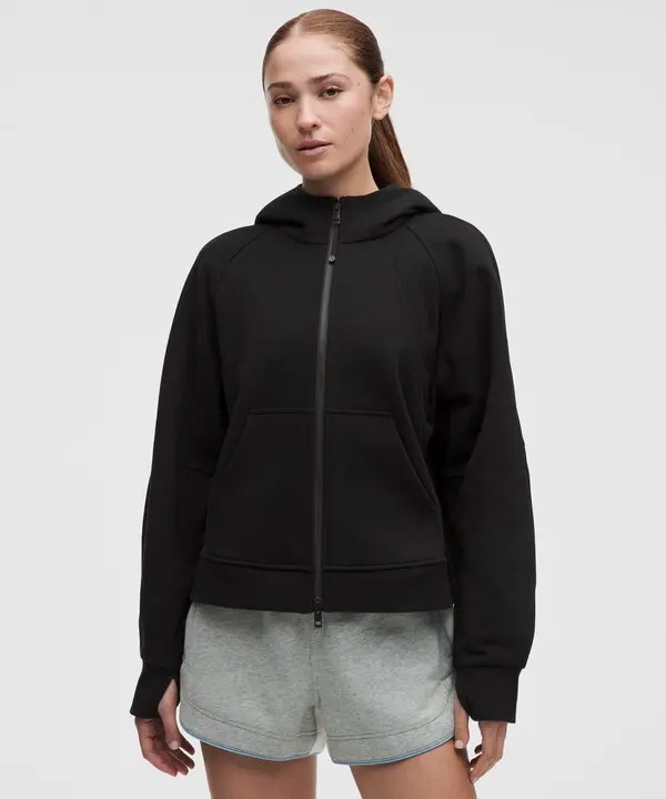 Lululemon Scuba Evolve Full-zip Hoodie - Black