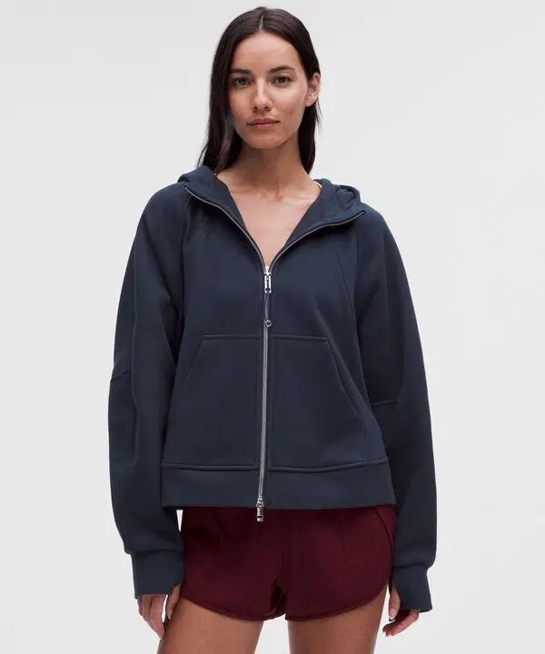 Lululemon Scuba Hoodie - True Navy/mirror Silver