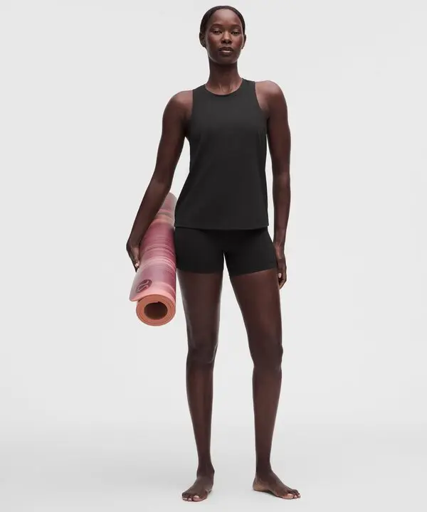 Lululemon Silky High-neck Yoga Tank Top - Black