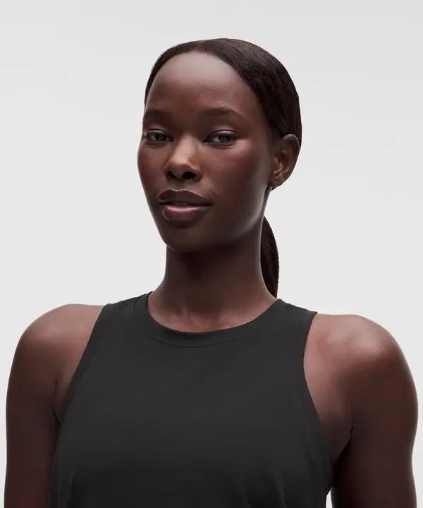 Lululemon Silky High-neck Yoga Tank Top - Black