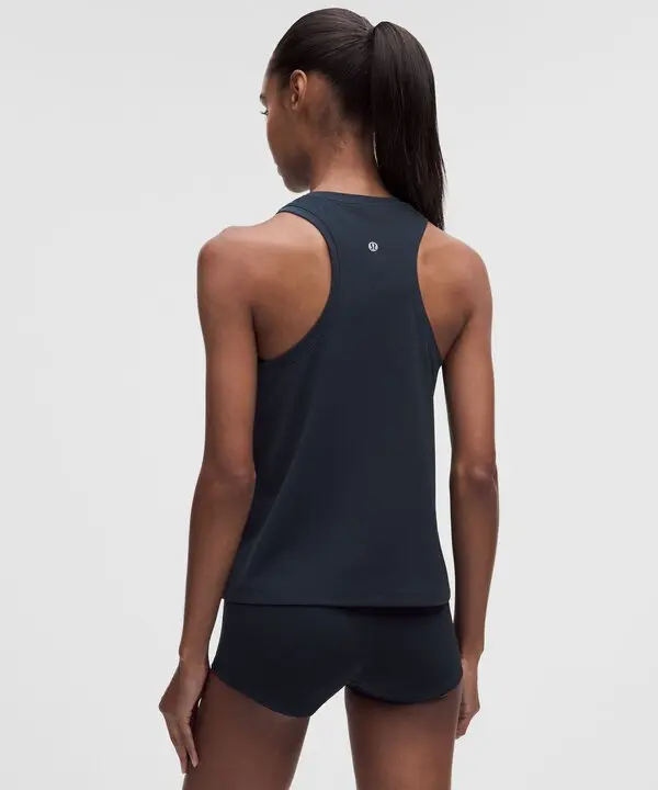 Lululemon Silky High-neck Yoga Tank Top - True Navy