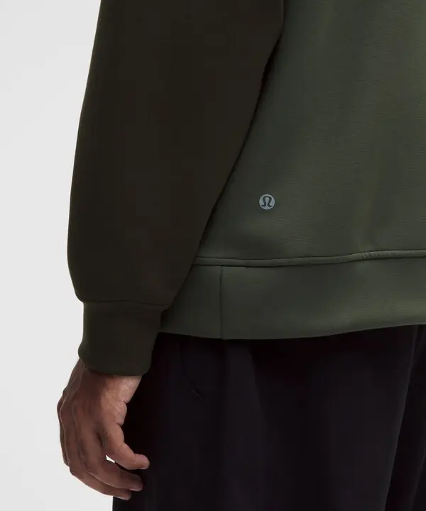 Lululemon Smooth Spacer Half Zip Track Jacket - Sassy Sage/deep Forest