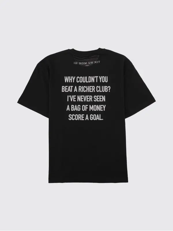 IH NOM UH NIT Graphic Print Crew Neck Cotton T-shirt