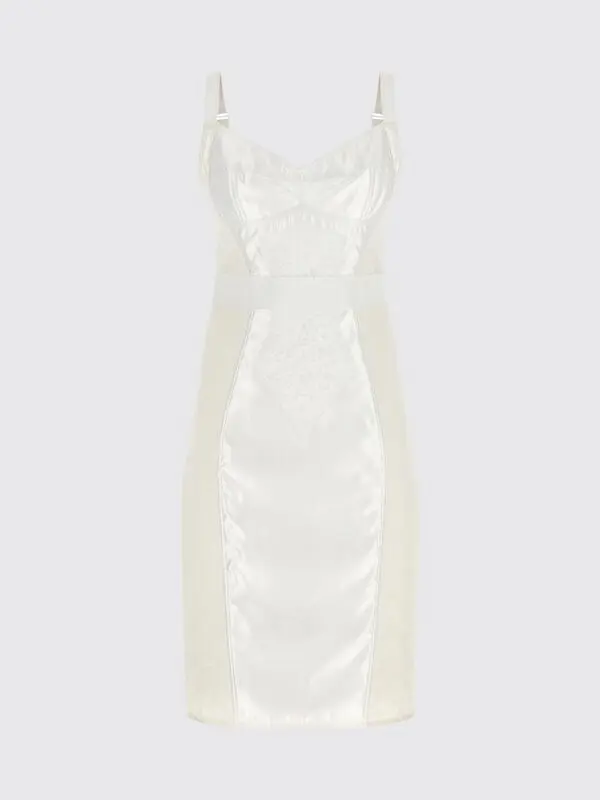 Dolce & Gabbana Lace Embellished Sheath Dress