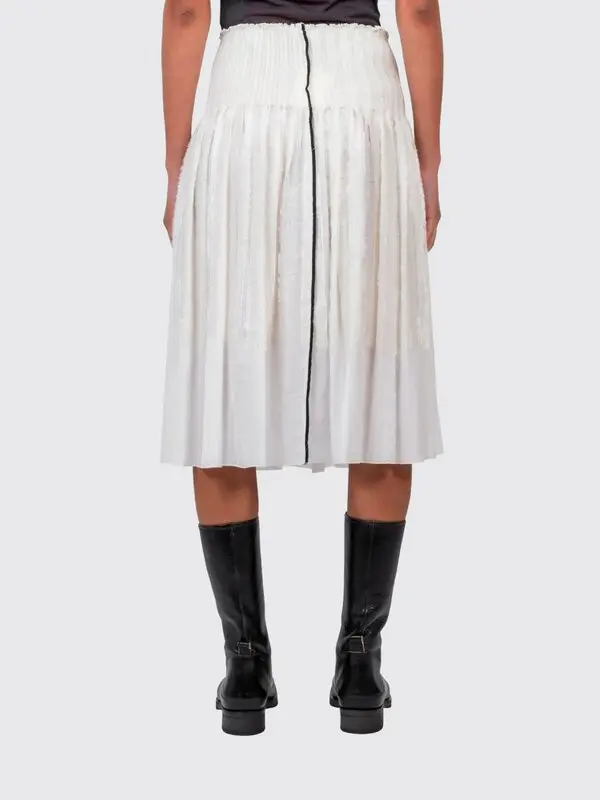 Paloma Wool High-waisted Pleated Midi Skirt In Sustainable Viscose