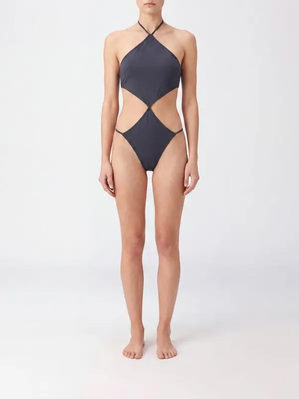 Paloma Wool V-neck One-piece Swimsuit With Cut-outs