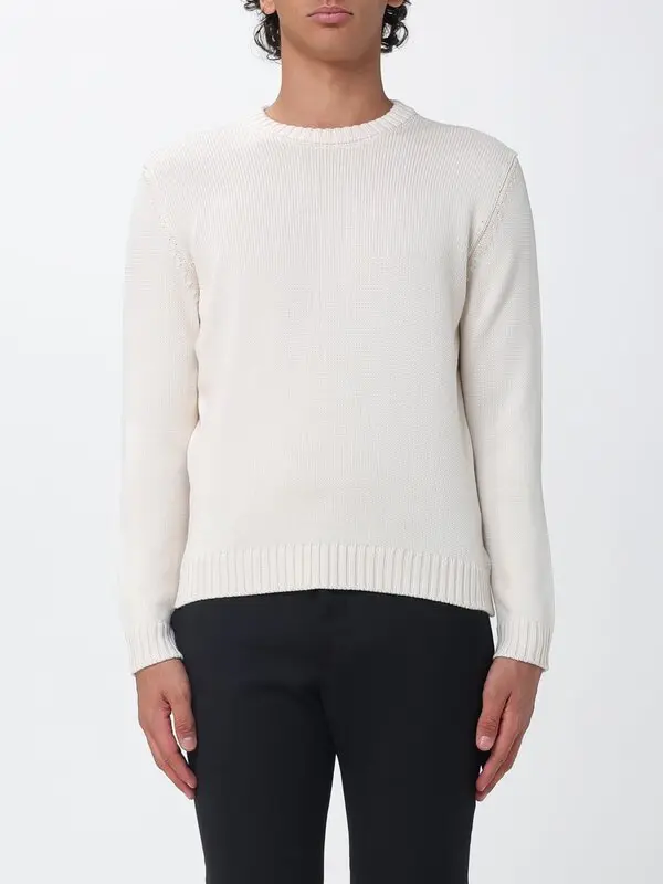 ZANONE Slim Fit Crewneck Jumper In Pure Virgin Wool