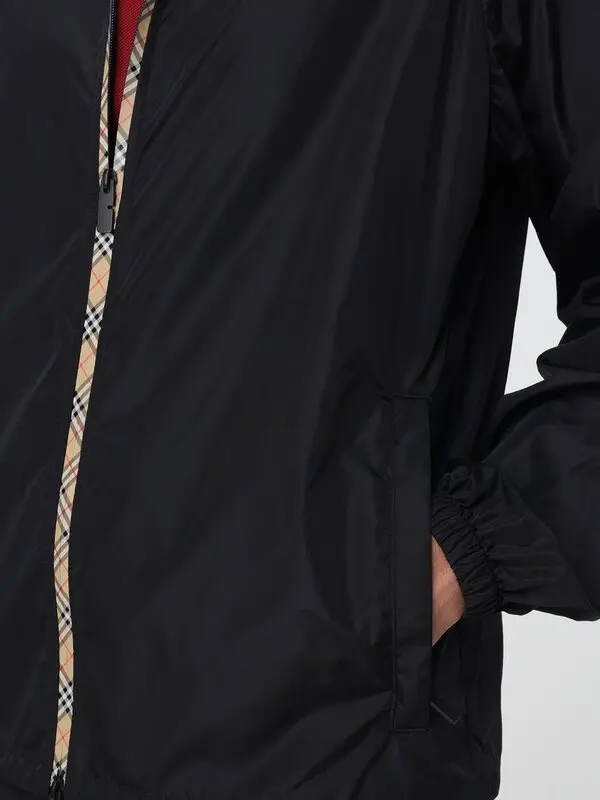 Burberry Hooded Zip-up Jacket