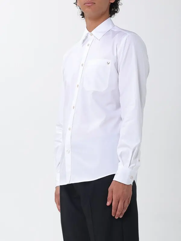 Valentino Garavani Classic Cotton Poplin Shirt With French Collar