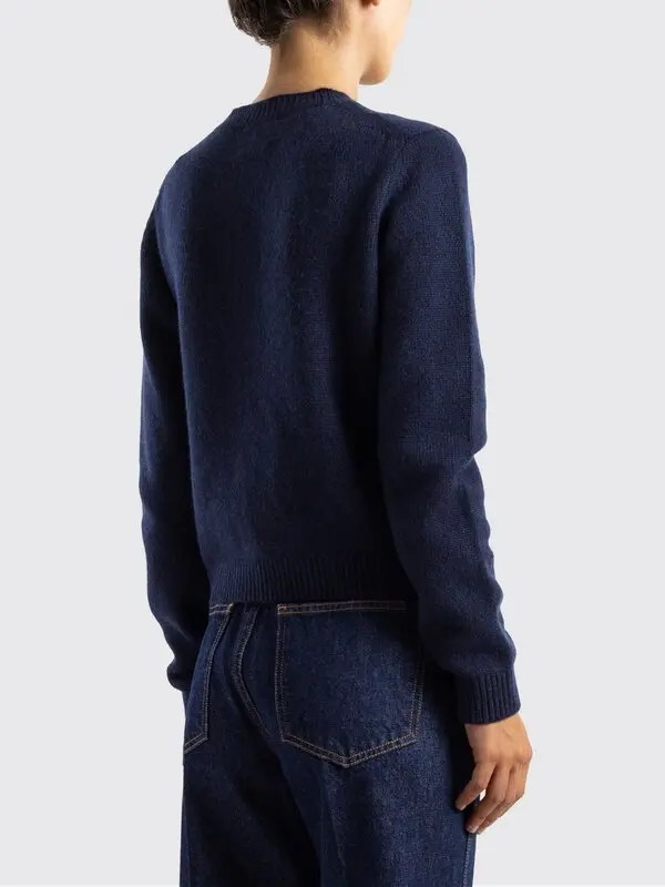 Khaite Pure Cashmere Crewneck Jumper With Ribbed Trims