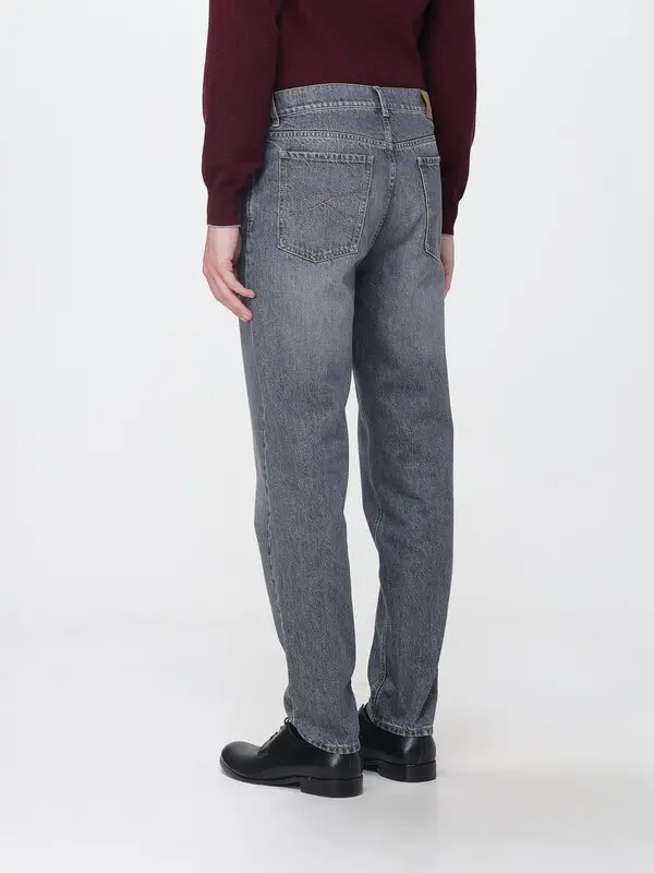 Brunello Cucinelli Five-pocket Straight Fit Jeans In Stretch Denim
