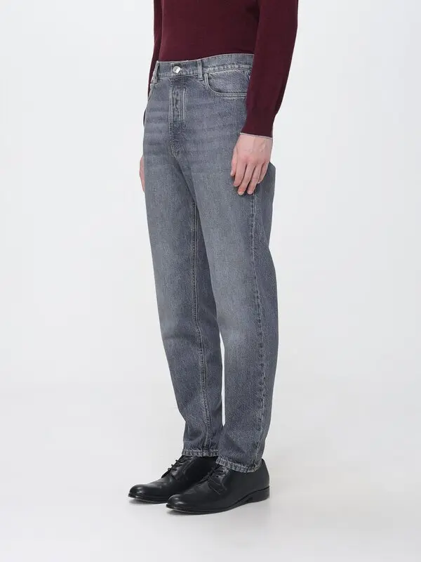 Brunello Cucinelli Five-pocket Straight Fit Jeans In Stretch Denim