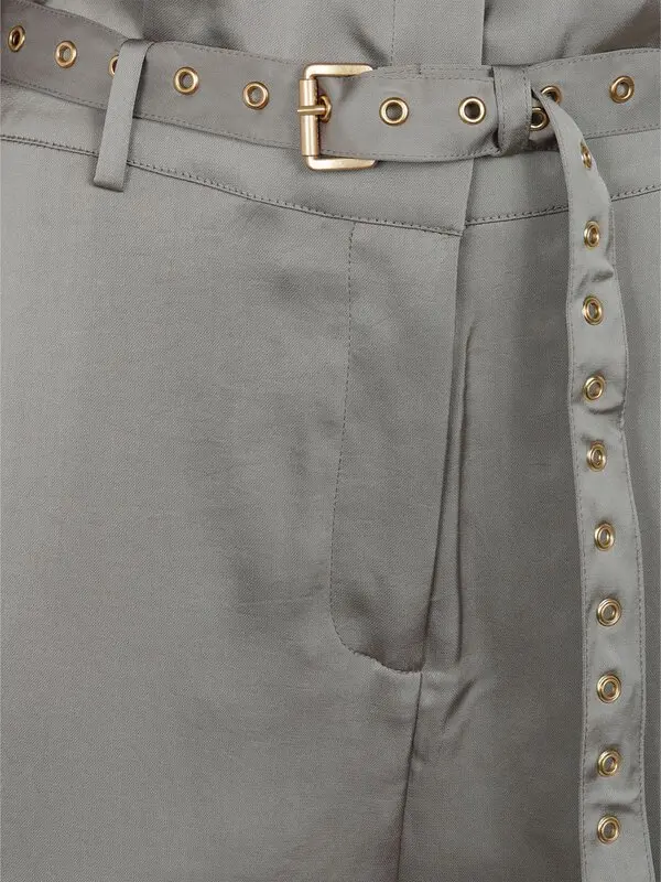 Michael Kors Recycled Fabric Cargo Jumpsuit