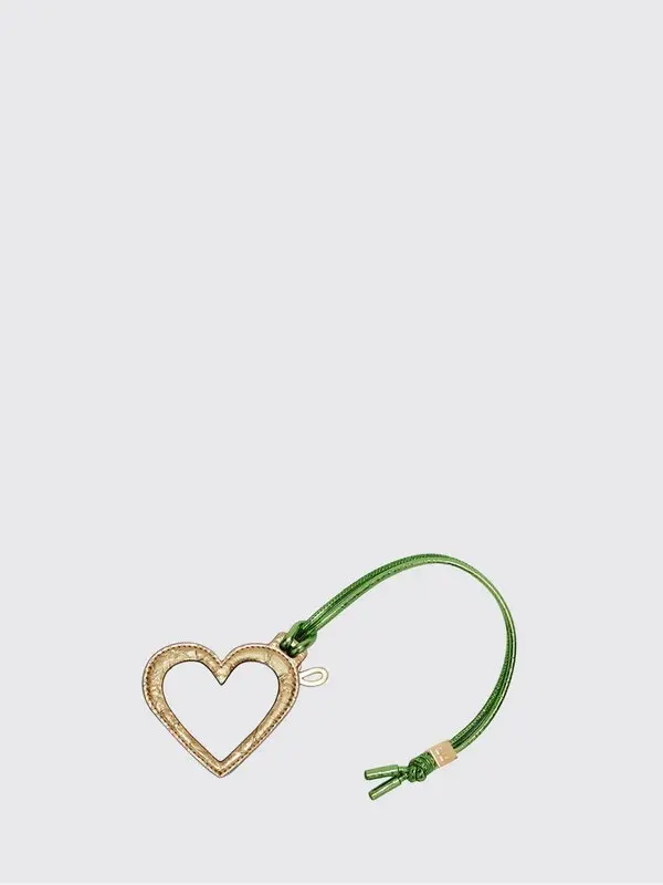 GANNI Heart Charm Keychain