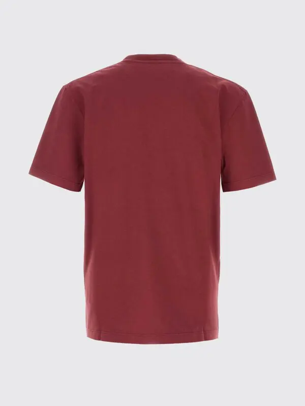 Dsquared2 Cotton T-shirt With Padded Shoulders And Crew Neck - Wine