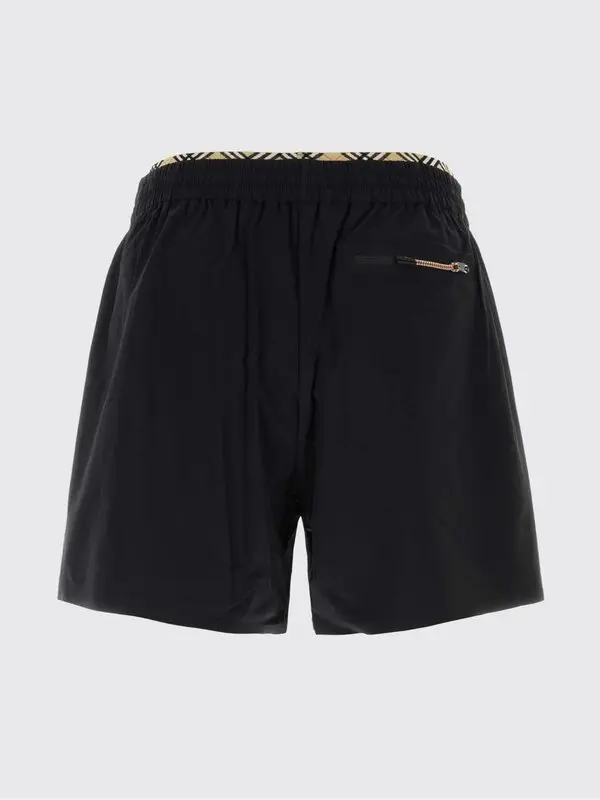 Burberry Nylon Jogging Shorts With Elasticated Waist