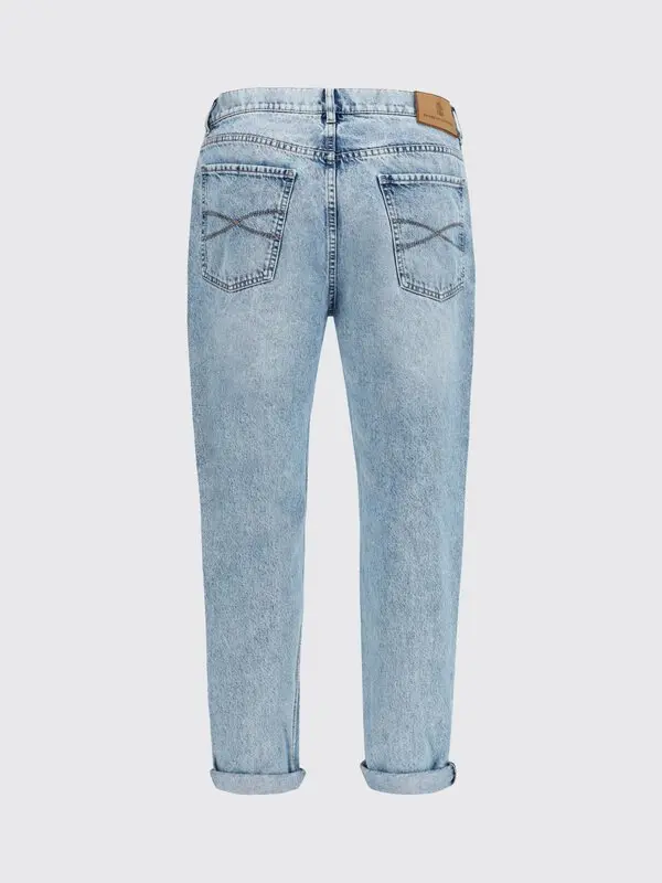 Brunello Cucinelli Straight Leg Jeans - Denim