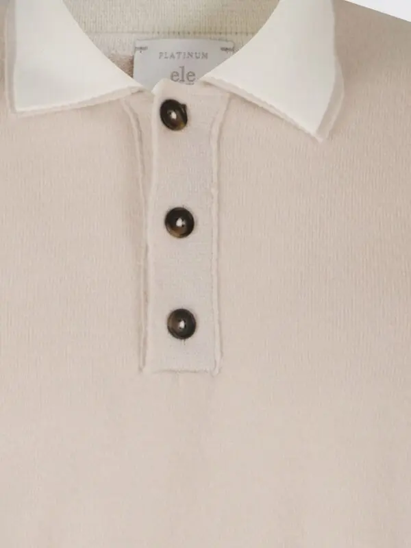 Eleventy Polo Shirt - Nude