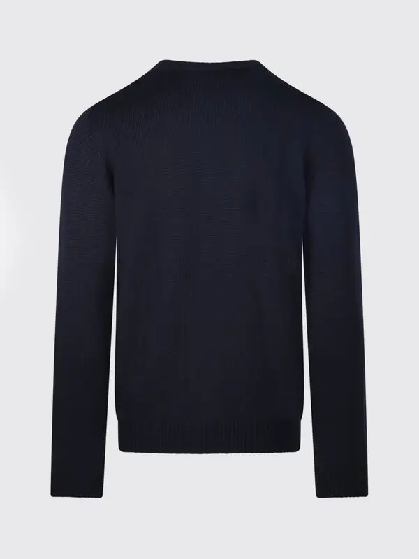 ROBERTO COLLINA Crewneck Long-sleeved Jumper In Fine Merino Wool