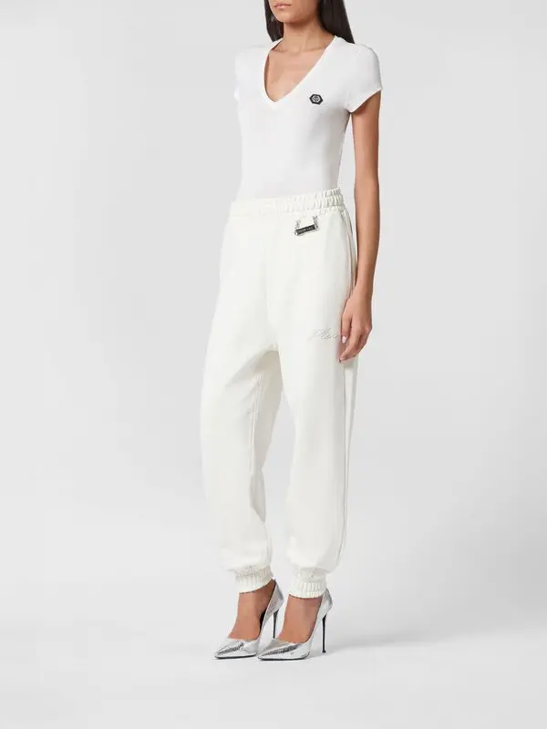 Philipp Plein Jogger Pants - Ivory
