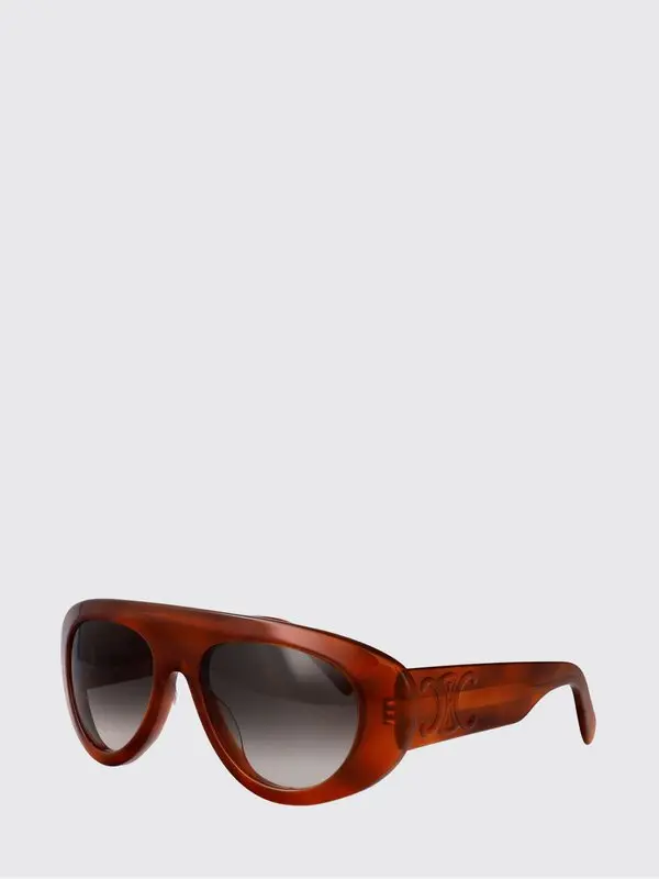 Celine Mask Teardrop Acetate Sunglasses - Multicolor