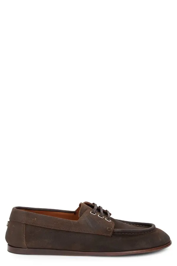 Dolce & Gabbana Calfskin Deck Moccasins