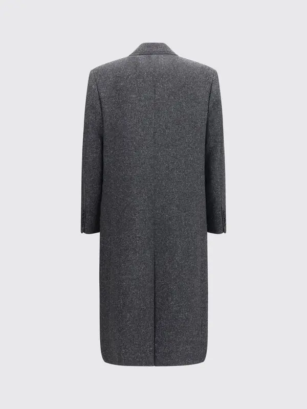 Valentino Garavani Single-breasted Long Coat In Merino Wool
