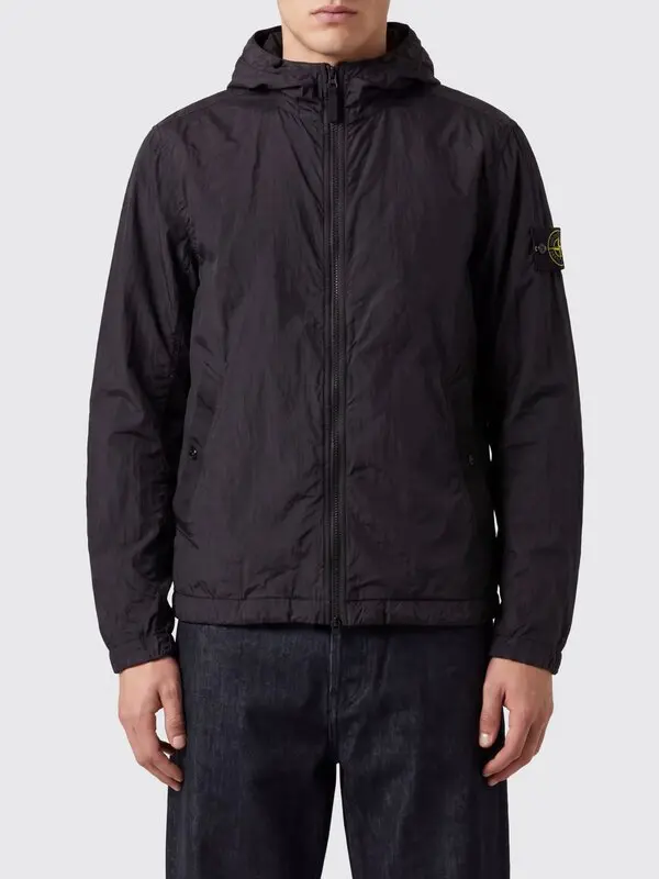 Stone Island Crinkle Reps Ny Hooded Jacket
