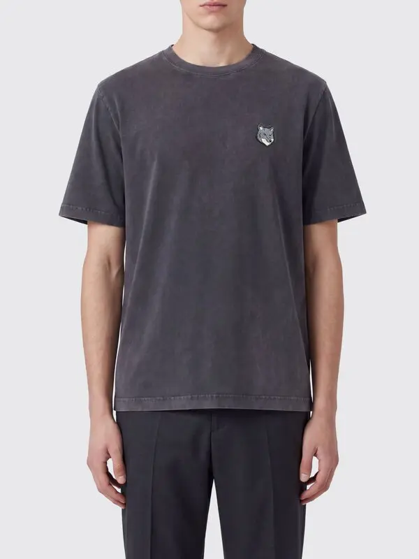 Maison Kitsuné Chillax Fox Logo Patch Organic Cotton T-shirt