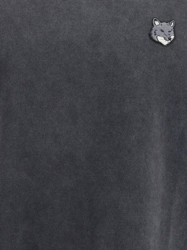 Maison Kitsuné Chillax Fox Logo Patch Organic Cotton T-shirt