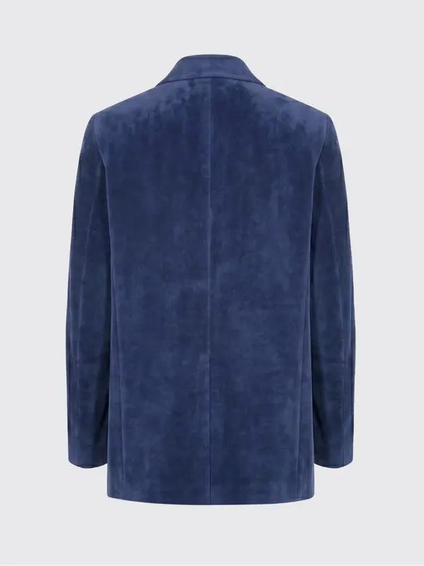 JIL SANDER Single-breasted Cropped Velvet Blazer In Cotton And Linen
